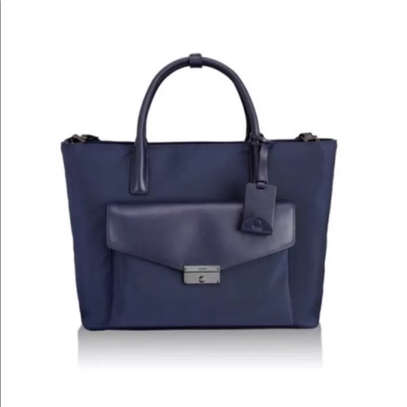 Tumi | Bags | New Tumi Small Tanya Tote Bag Msrp 345 Navy | Poshmark
